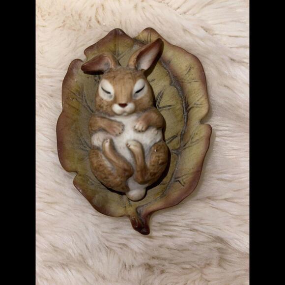 Design | Vintage Harvey Knox Rabbit Bunny Sleeping On Lily Pad Global ...